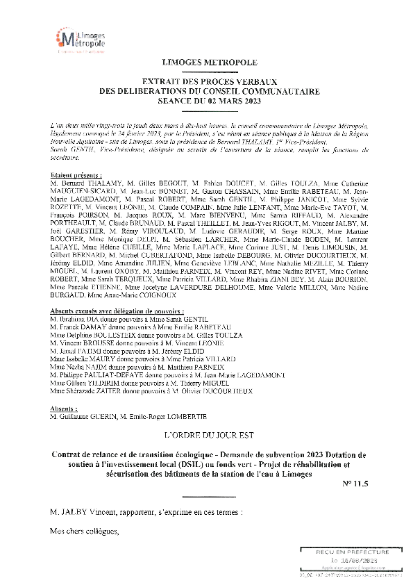 Contrat de relance et de transition écologique - Demande de subvention ...