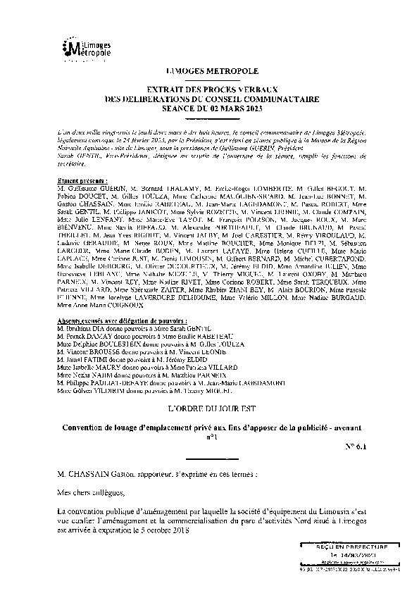 Convention de louage d’emplacement privé aux fins d’apposer de la ...